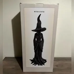 Cracker Barrel | Holiday | New Cracker Barrel Viral Black Witch Statue ...